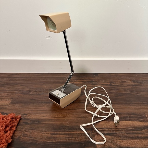 Accents | Vintage 7s Table Study Lamp | Poshmark